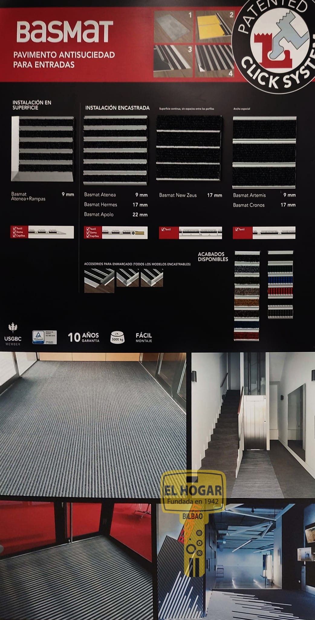 COMUNIDADES Felpudos Bilbao EL HOGAR | EL HOGAR Ferretería Cerrajería ...